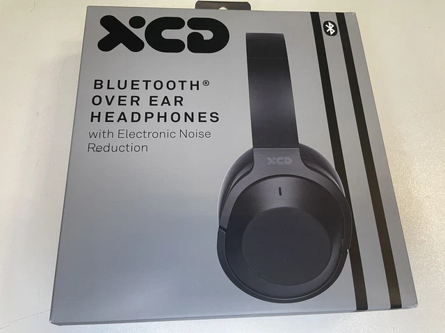 XCD BLUETOOTH OVER Ear Headphones Black (XCD23009BK) - New $25.00 ...