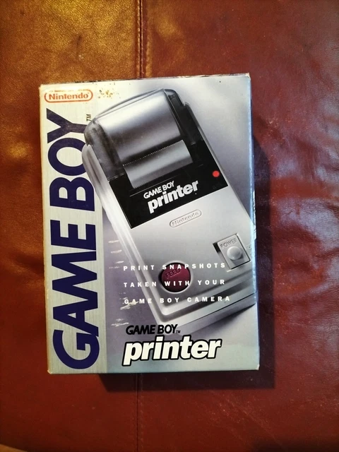 NINTENDO GAMEBOY PRINTER & Cable - MGB-007 - Boxed PRINTER PAPER ROLL ...