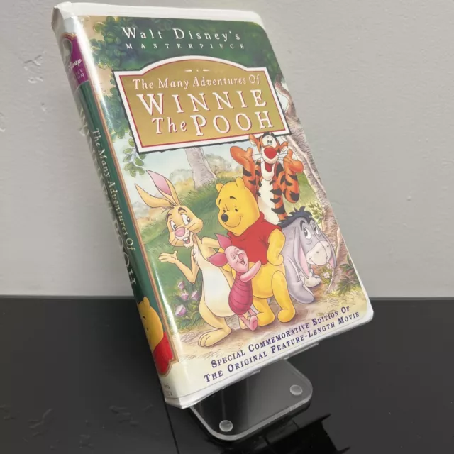 1996 Walt Disneys Masterpiece The Many Adventures Of Winnie The Pooh