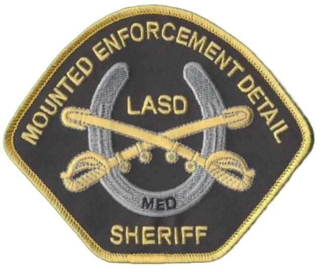 LOS ANGELES COUNTY Sheriff’s Department Mounted Enforcement Detail Patch. $12.00 - PicClick CA