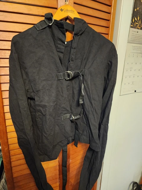 VINTAGE STRAITJACKET WITH Crotch Strap Straight Jacket Gimp Costumes ...