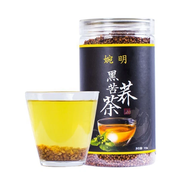 WANMING LONGZHU BLACK buckwheat tea cans buckwheat tea herbal health ...