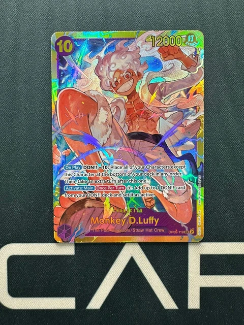ONE PIECE TCG English MONKEY D LUFFY OP05-119 Awakening of the New Era ...