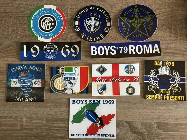 INTER 10 ADESIVI Ultras 4126 EUR 16,90 - PicClick IT