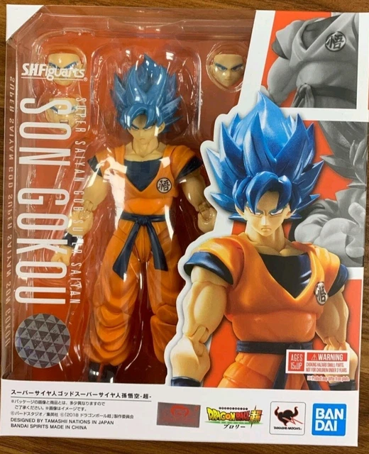 SON GOKOU SSGSS SUPER SAIYAN GOD DBZ Dragon Ball Z Bandai SHF S.H.Figuarts EUR 90,35 - PicClick DE