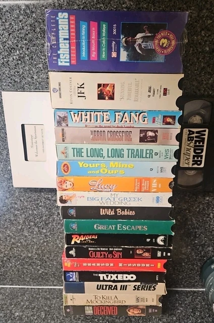 22 VHS LOT (VHS, 1950’s - 1990’s, Acceptable - Excellent ) Comedy ...