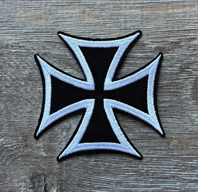 EISERNES KREUZ PATCH Aufnäher Bügelbild Wehrmacht Symbol Preussen ...