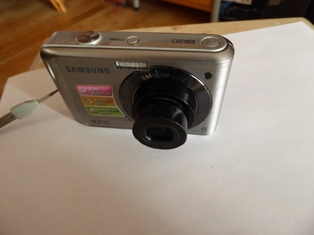 CÁMARA DIGITAL SAMSUNG ES20 en funcionamiento 10,2 MP 4 x zoom óptico ...