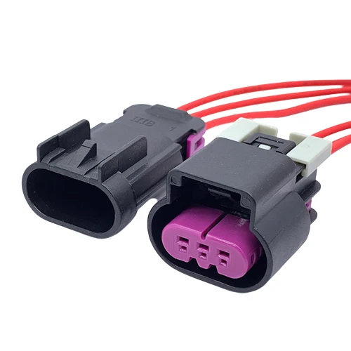 3 PIN CONNECTOR Male Female For Delphi GT 150 Series Fuel Sensor Oil ...
