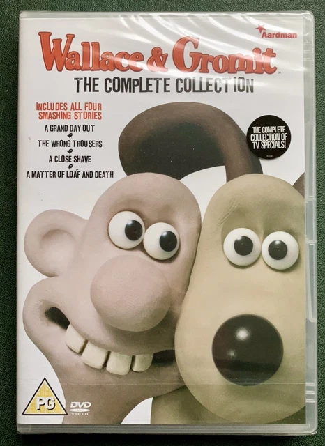 WALLACE AND GROMIT - The Complete Collection (DVD, 2009) Cert PG R2 New ...