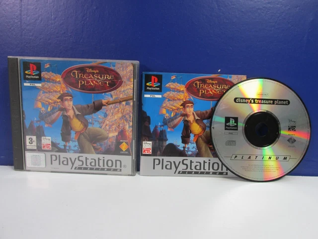 PS1 SONY PLAYSTATION 1 DISNEY'S TREASURE PLANET VIDEO GAME vintage ...