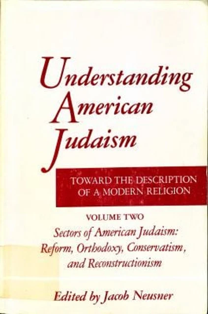 COMPRÉHENSION AMÉRICAIN JUDAÏSME : Vers The Description De A Mode EUR 4,72 - PicClick FR