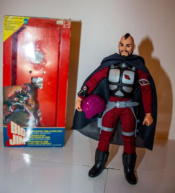 BIG JIM PROF Obb Overlord Mattel Condor Force Global Command con poster ...