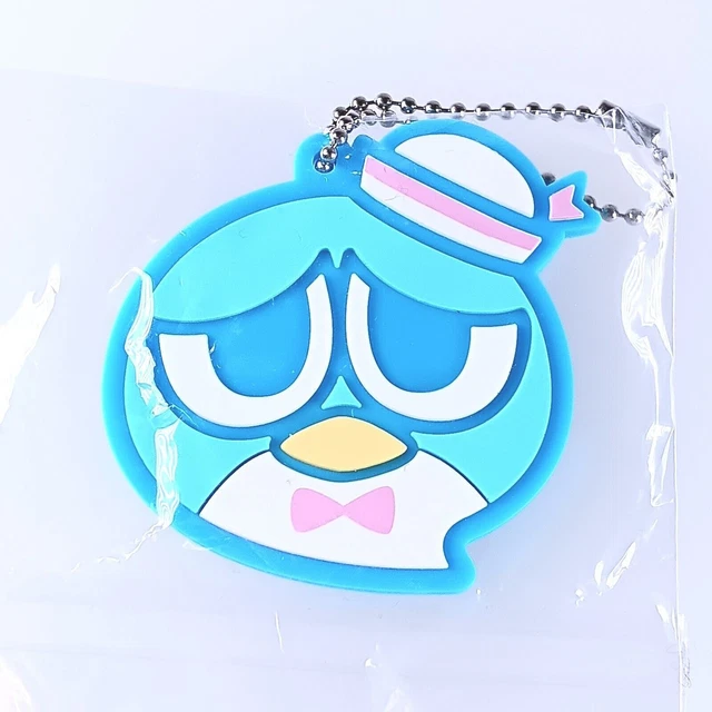 TUXEDO SAM SANRIO × Puyo Puyo Special Rubber Mascot Keychain From Japan ...
