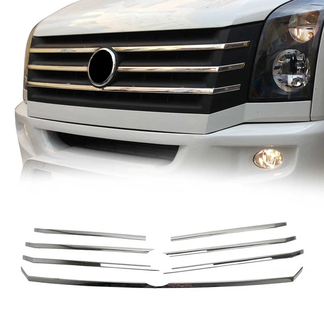 MOULURE DE GRILLE de Calandre pour VW Crafter 2011-2016 Chromé 5Pcs EUR ...