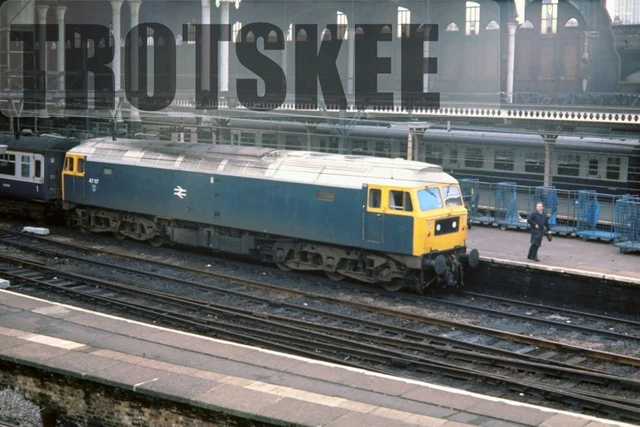 35MM SLIDE BR British Railways Diesel Loco Class 47 47117 Liverpool ...