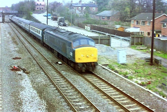 35MM RAILWAY COLOUR Negative Class 45 118 at Barrow on Sour £1.95 ...