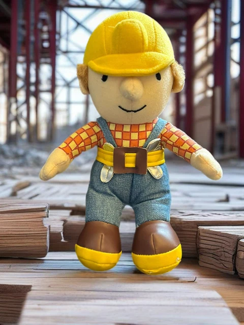 VINTAGE BOB THE Builder Soft Plush Toy £5.00 - PicClick UK
