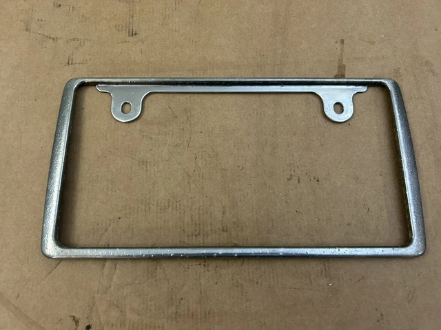 JDM LICENSE NUMBER Plate Holder Frame Japanese Style Alloy Chromed ...