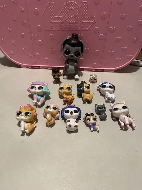 LOL SURPRISE DOLLS pets bundle X13 Dog Cat Animals Interactive Bunny £ ...
