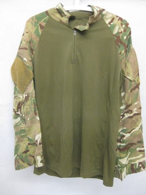 BRITISH ARMY MTP Ubacs (Under Body Armour Combat Shirt)-Olive Small £15 ...