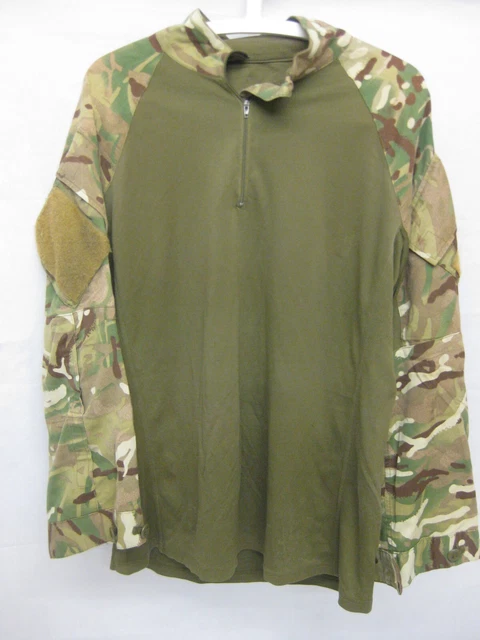 BRITISH ARMY MTP Ubacs (Under Body Armour Combat Shirt)-Olive Medium £ ...