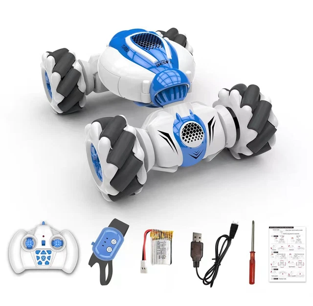 4WD HAND GESTURE 360° Sensing RC Stunt Car Off-Road Remote Control ...