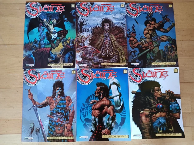 SLÁINE, BAND 3-8, Feest Comics, neuwertig EUR 10,00 - PicClick DE