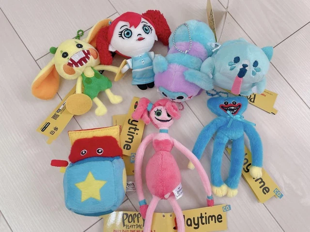 POPPY PLAY TIME MC plush doll vol,2 Toys Collection Set of 7 Huggy ...