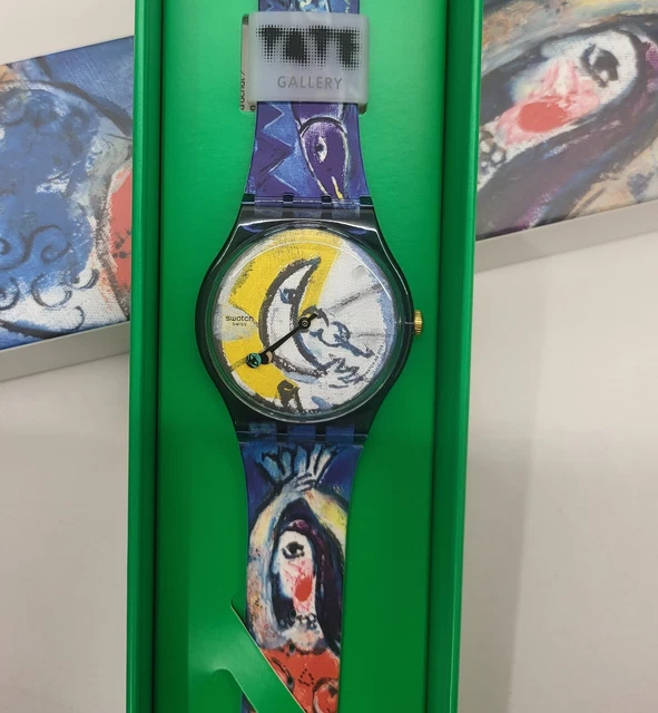 SWATCH SPECIAL 2024 - SUOZ365 - Chagall's Bleu Circus Pour Tate Gallery ...