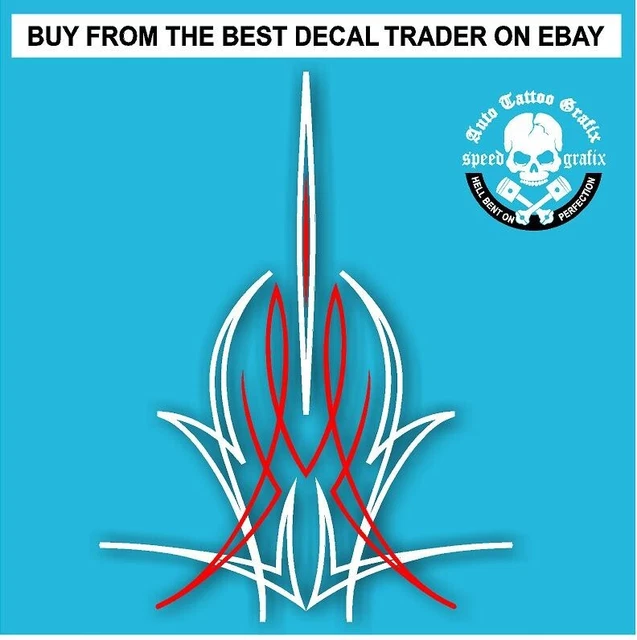 PINSTRIPE DECAL STICKER For Hot Rod Rat Rod Horse Float Caravan Camper ...