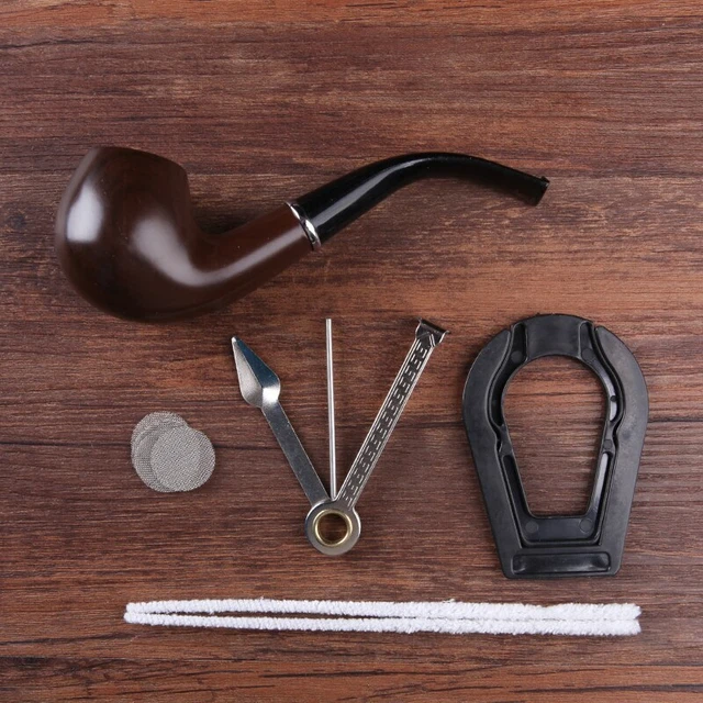 COFFRET PIPE EN résine sculpté ensemble complet coffret cadeaux EUR 29 ...