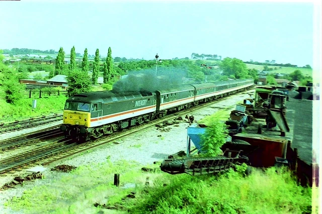35MM RAILWAY COLOUR Negative Class 47 836 at Droitwich £1.95 - PicClick UK