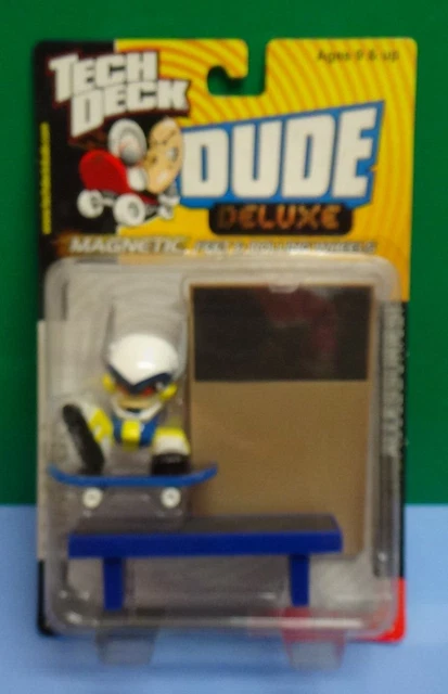 TECH DECK DUDE Deluxe Manga Figure Sealed 2001 Rare £20.00 - PicClick UK