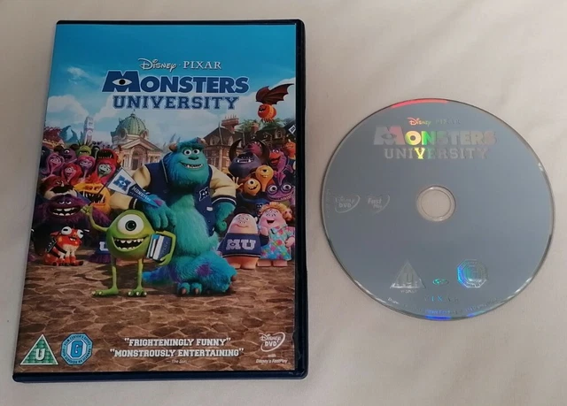 DVD - DISNEY Pixar Monsters University DVD PAL UK R2 2013 Animated £2. ...