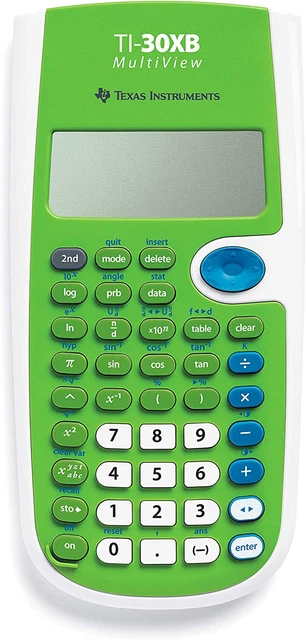 TI SCIENTIFIC CALCULATOR TI-30XB Multiview Scientific Calculator $56.99 ...