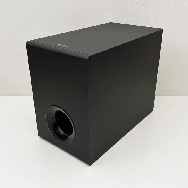 SONY SS-WCT80 BLACK Wired Passive Subwoofer Speaker for Soundbar System ...