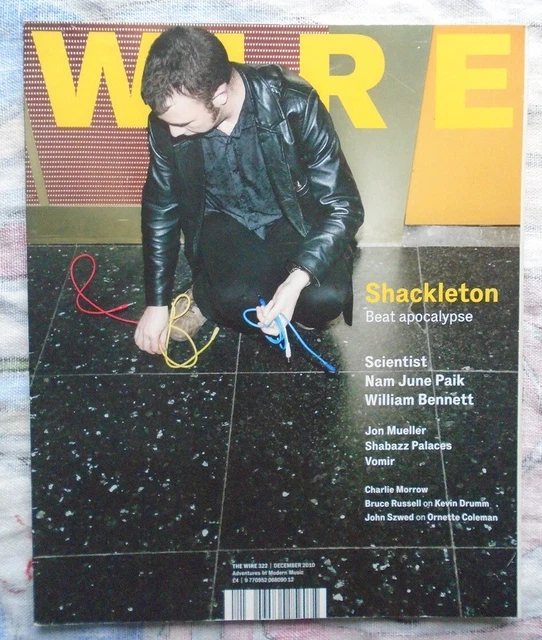 THE WIRE 2010 #322 Shackleton Hopeton Brown Nam June Paik William ...