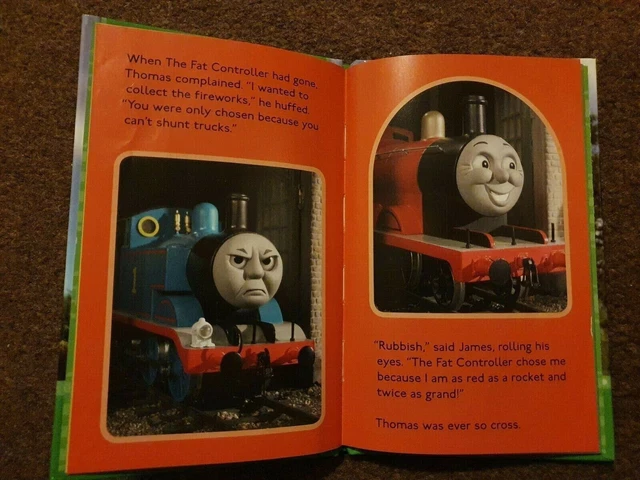 THOMAS & FRIENDS The Tank Engine Book - Thomas and The firework Display ...