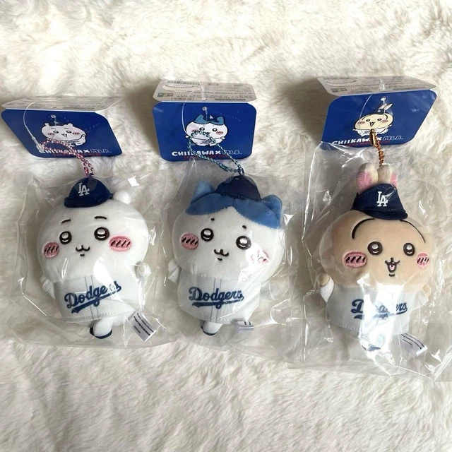 CHIIKAWA MLB TOKYO 2025 Dodgers Chiikawa Hachiware Usagi Mascot Set of ...