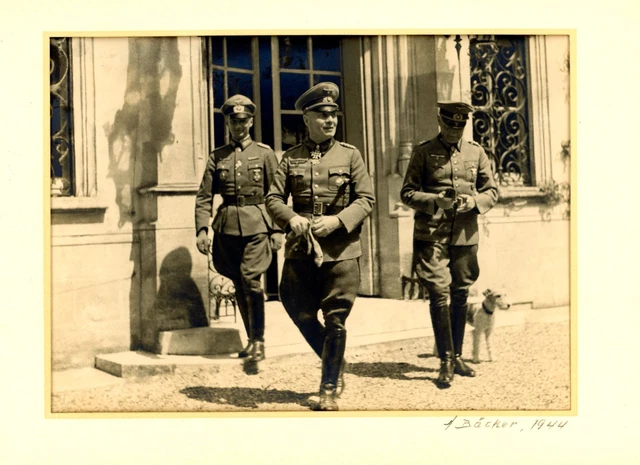 GENERALFELDMARSCHALL ERWIN ROMMEL, ein einzigartiges Großformatfoto ...