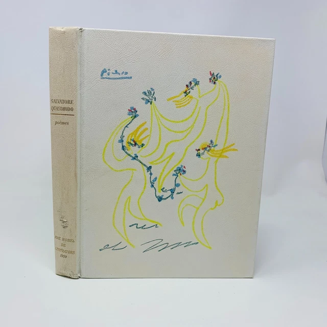 1965 POÈMES ROMBALDI Nobel Littérature Salvatore Quasimodo Picasso ...