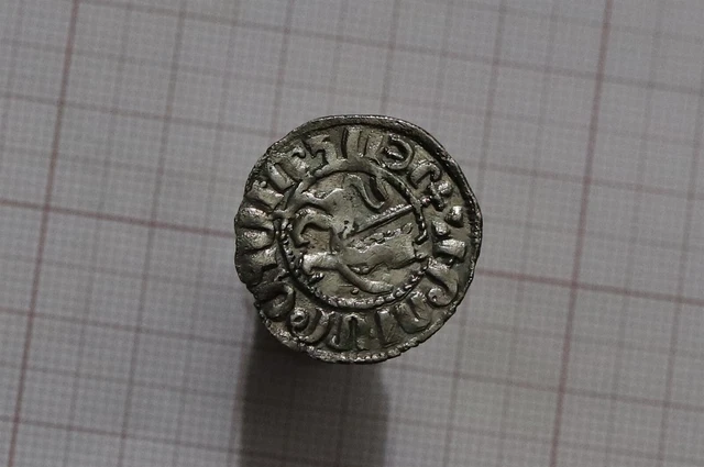 🧭 🇦🇲 ARMENIAN Kingdom Tram 1226-1252 AD RARE! HETOUM I AND ZABEL 2.65Gr ...