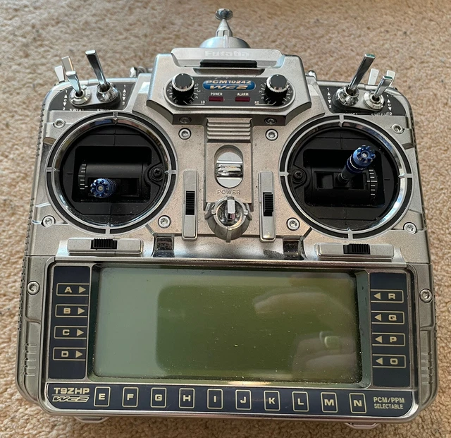 FUTABA T9ZHP PCM 1024 Z, 9 Channel Mode-2 RC Transmitter with 2.4 GHz ...