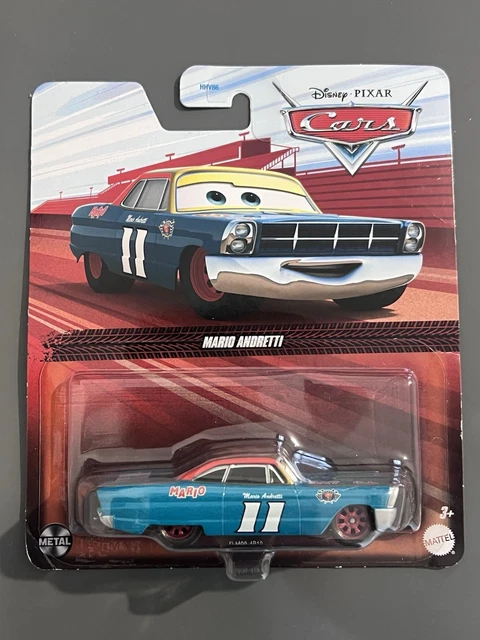 DISNEY PIXAR CARS Mario Andretti Racer Diecast 1:55 Scale £6.00 ...