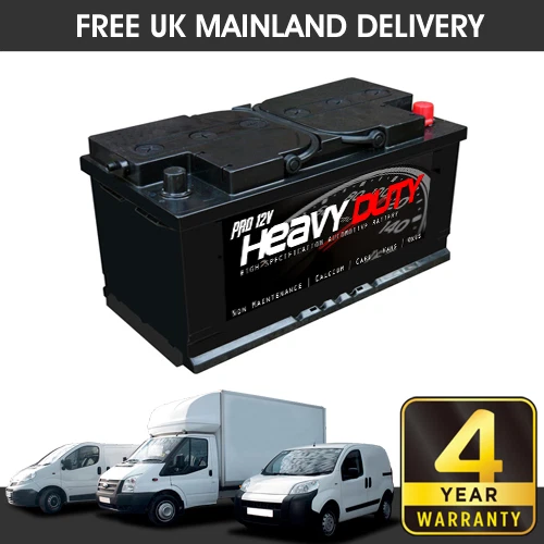 HEAVY DUTY PRO 12V 019/017 CAMPERVAN ENGINE BATTERY 100 Ah 850cca > 4yr ...