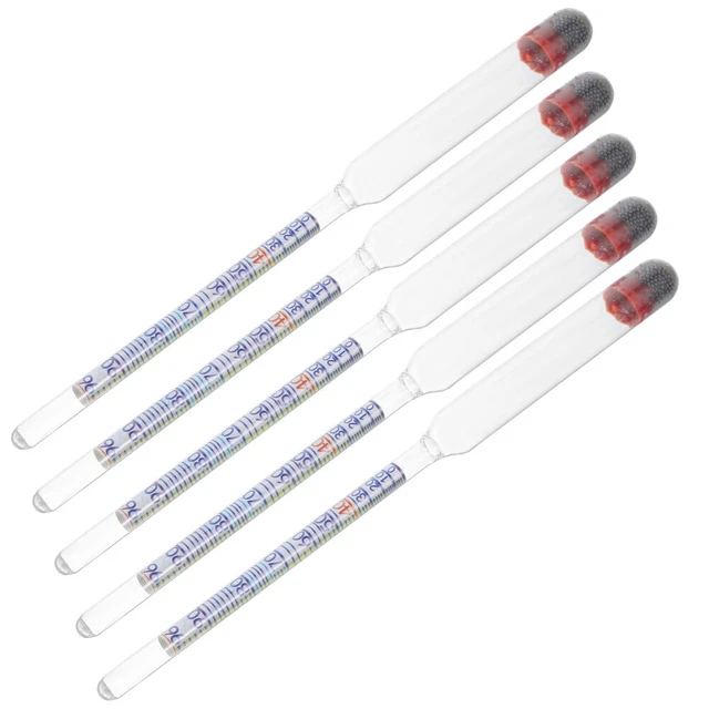 ALCOHOL TESTER FOR Home Brewing 0- Glass Hydrometer £8.89 - PicClick UK