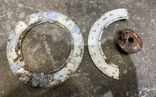 WWII WW2 GERMAN Battlefield Archaeological Dug Relics! Dial Gauge Lot ...