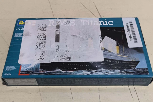 REVELL 05804 R.M.S. Titanic 1:1200 Scale Unbuilt/Unpainted Plastic ...