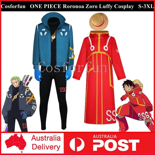 NEW ONE PIECE Egghead Arc Roronoa Zoro Luffy Cosplay Costume Hat ...